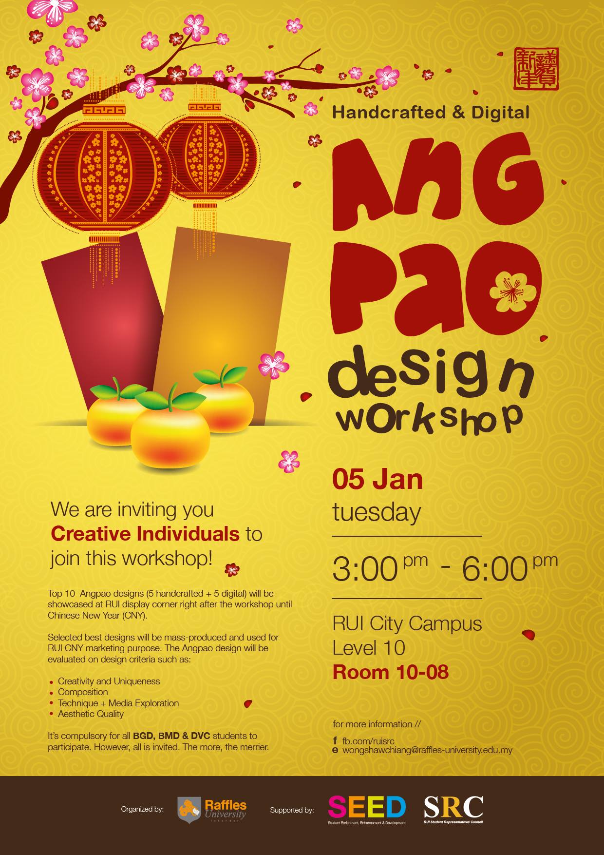 AngPao Design - Raffles University
