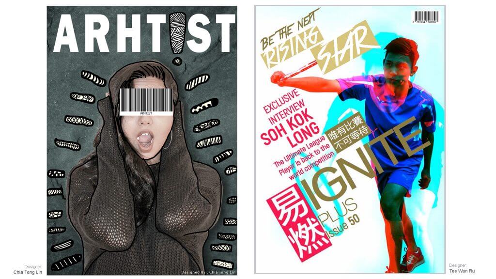 Magazine Cover Design - Raffles University