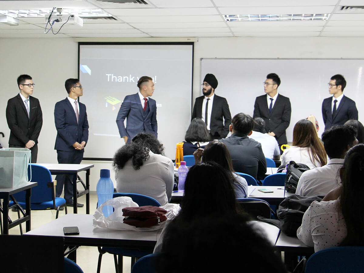 BBA Student Presentation - Raffles University