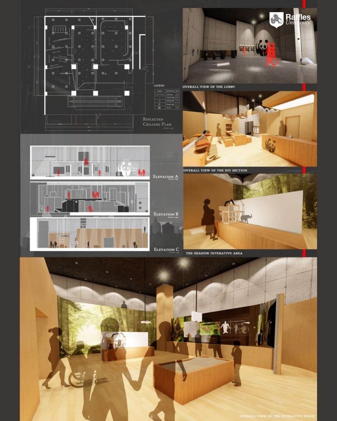EXHIBITION DESIGN - KARMA - Raffles University