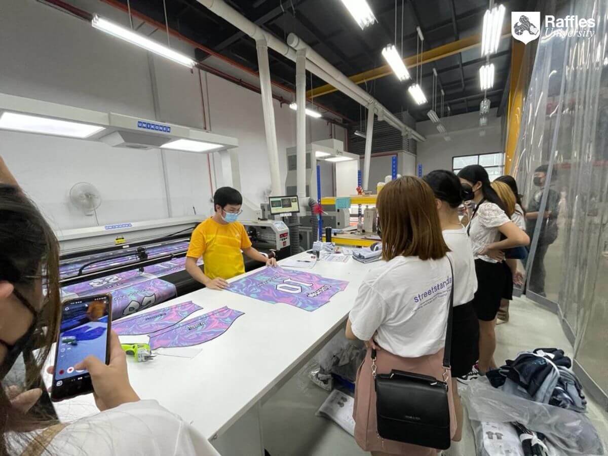 DFD & BFD visited Stick Joy as Factory Tour - Raffles University