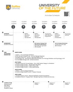 Raffles University | Event | RU Medini Campus Launching