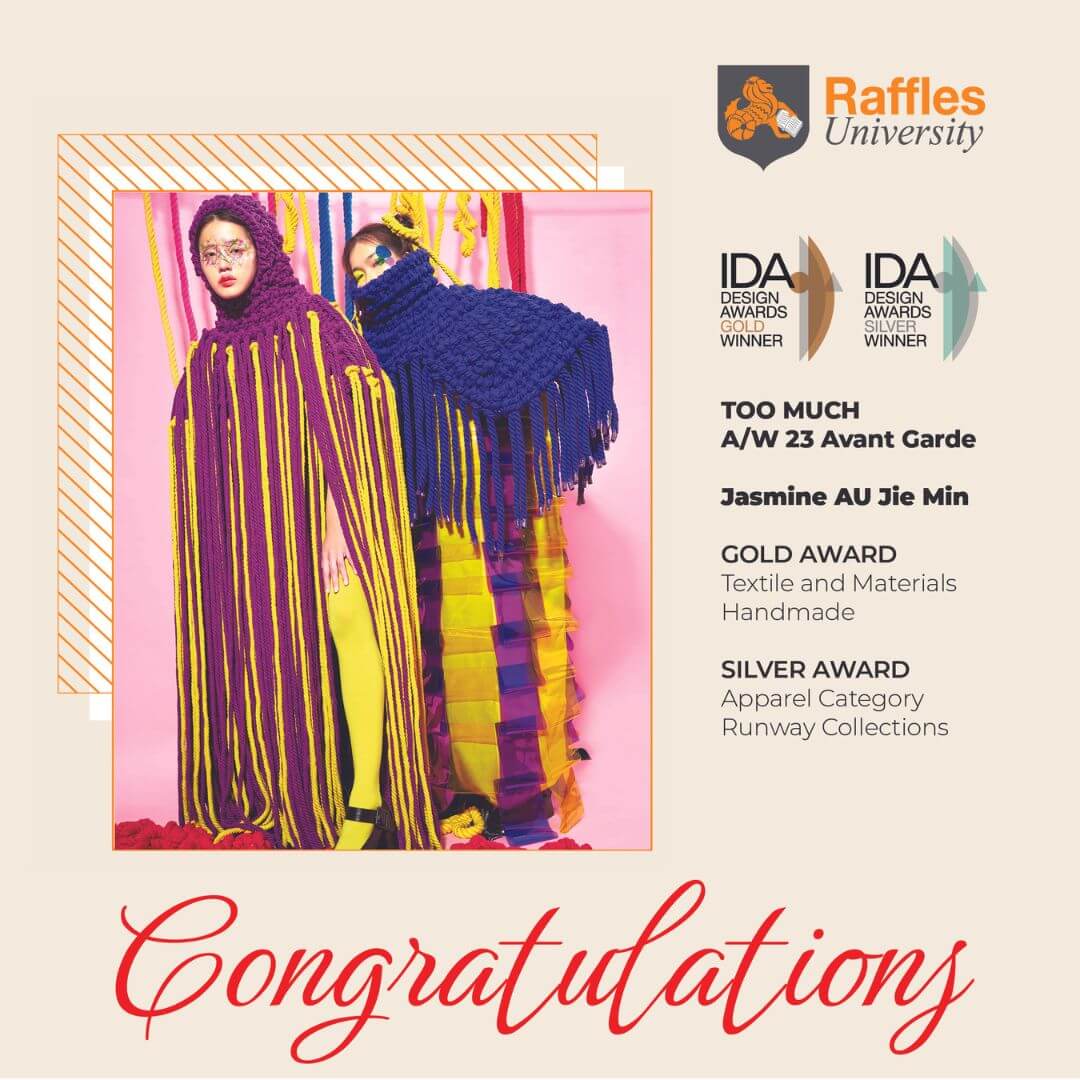 AU JIE MIN in International Design Award (IDA) - Raffles University