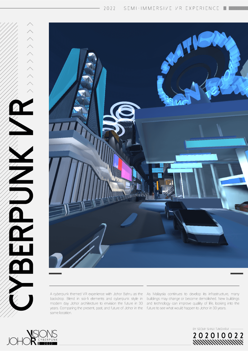 Cyberpunk Virtual Reality - Raffles University