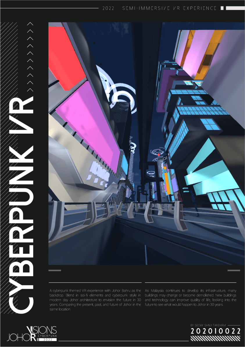Cyberpunk Virtual Reality - Raffles University