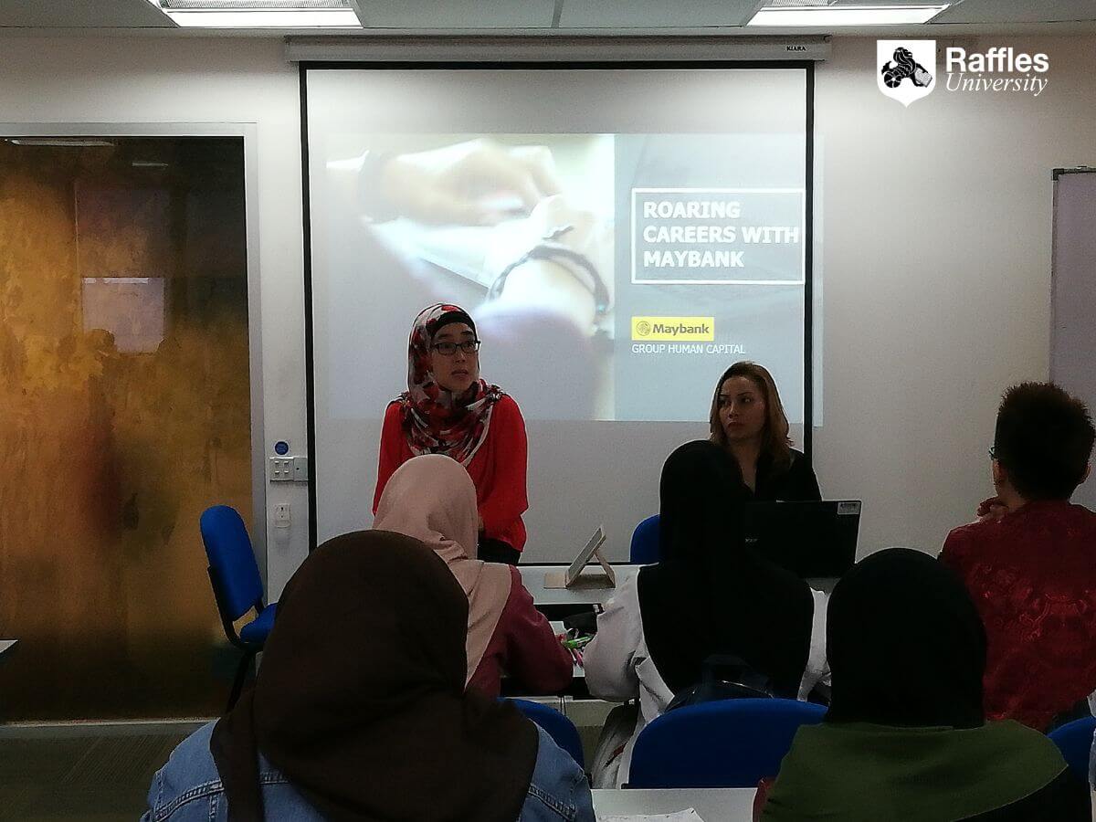 Career Guidance Workshop by Maybank - Raffles University