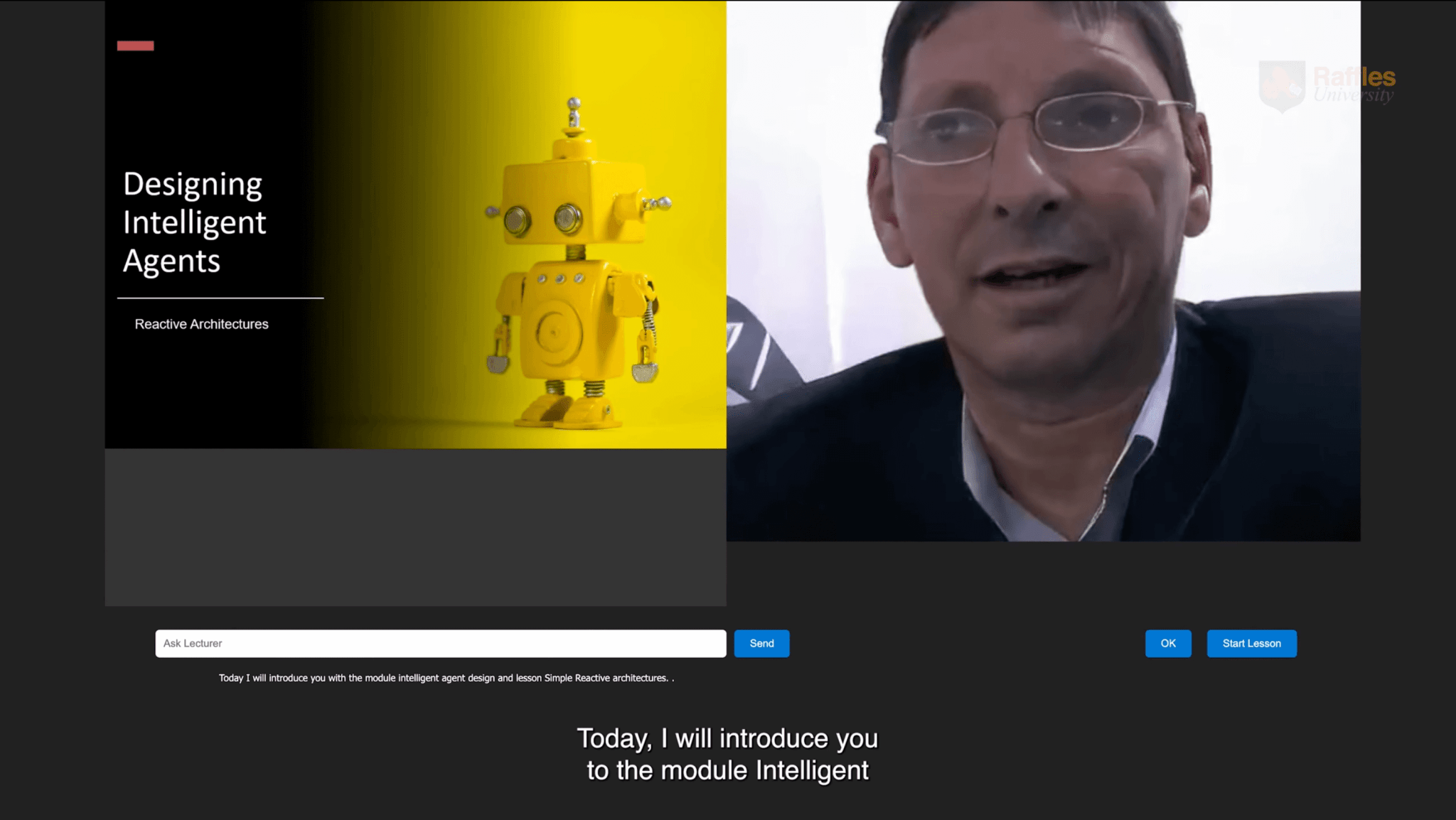 MyAi Teaching Assistant | AI & Robotics - Raffles University