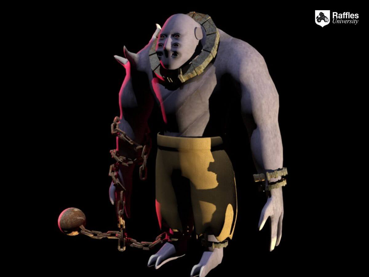 Character Design & Development-Zac | Digital Game Art - Raffles University