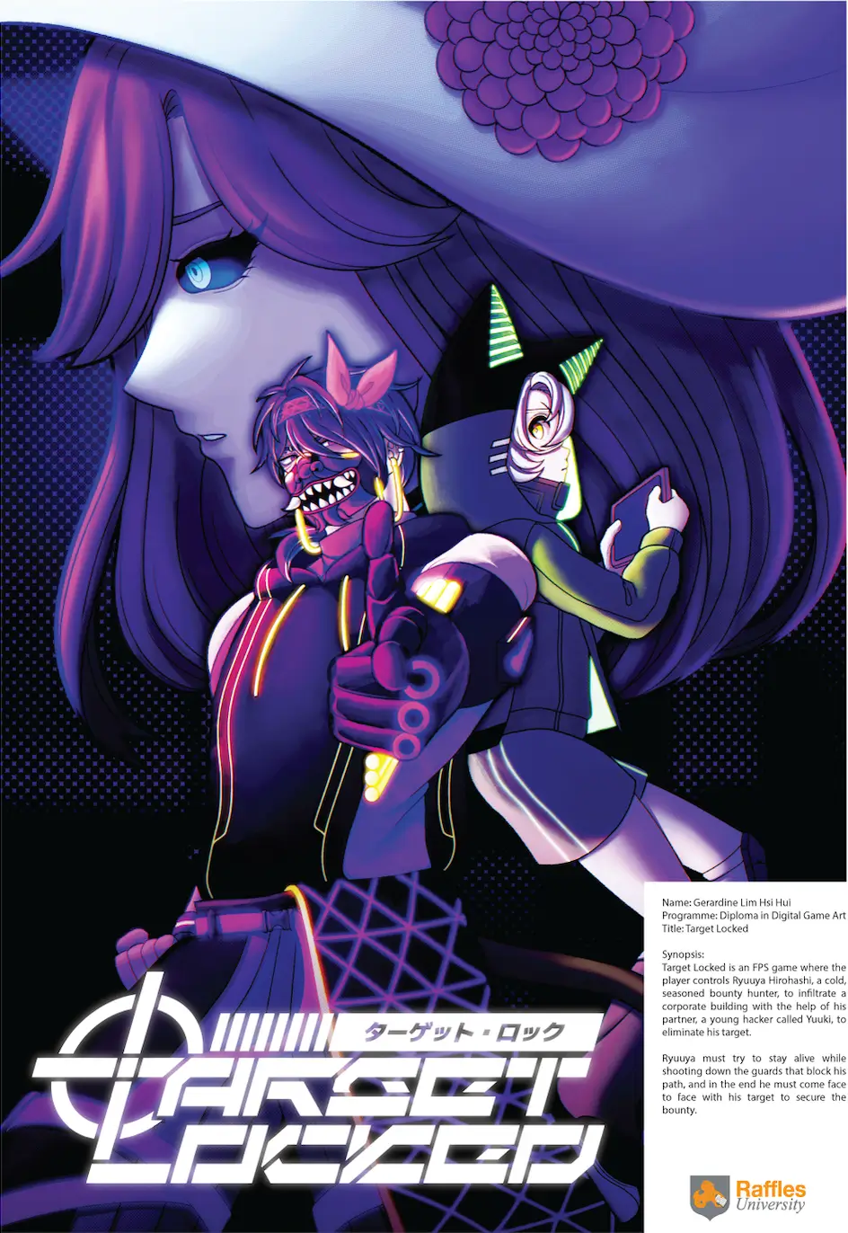 Target Locked | Digital Game Art - Raffles University
