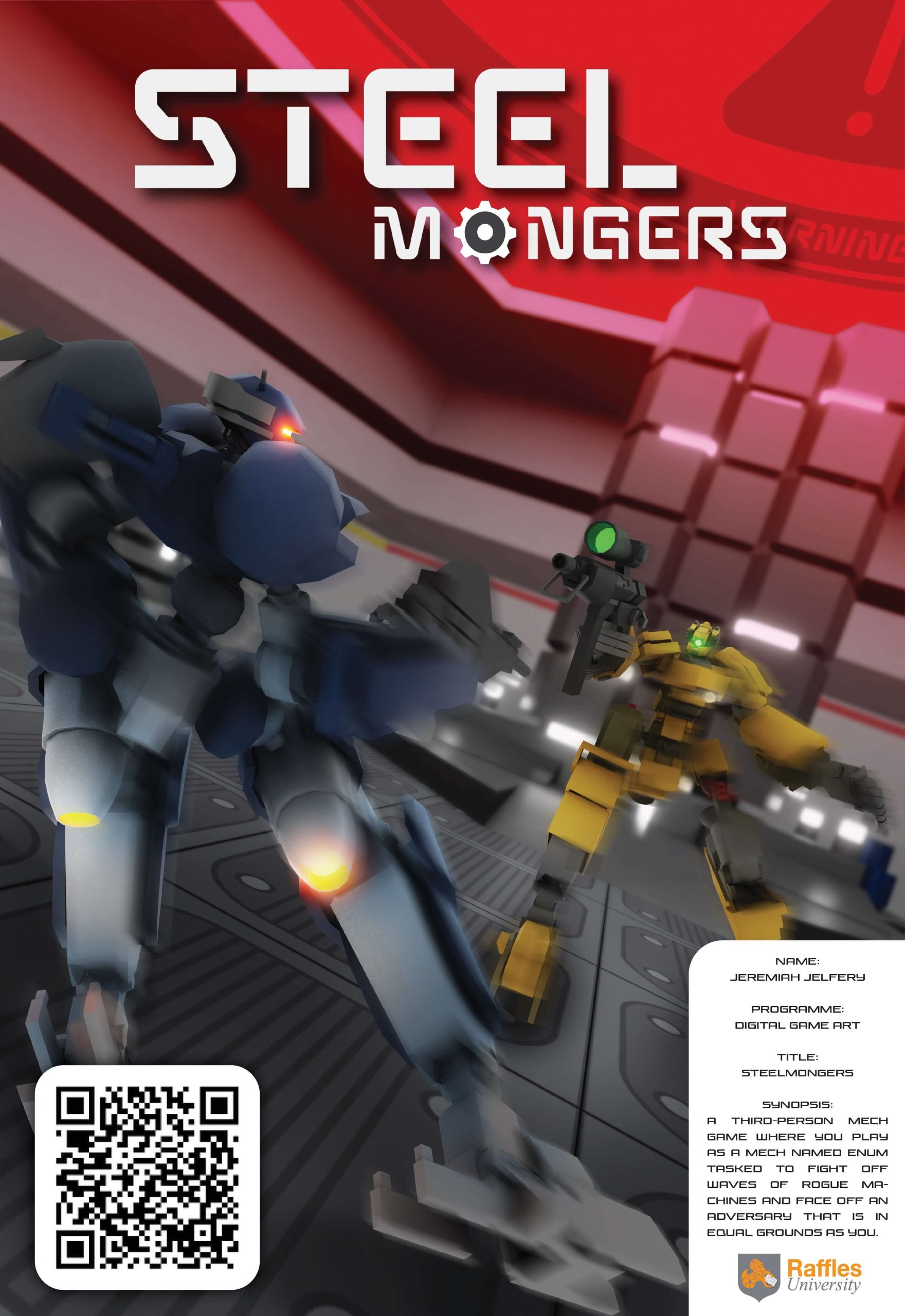 Steel Mongers | Digital Game Art - Raffles University